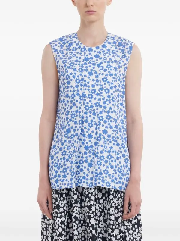 Marni Floral-print Top