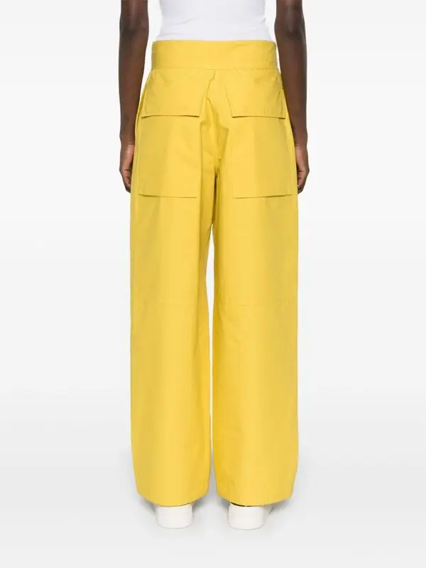 JIL SANDER Belted Straight-leg Trousers