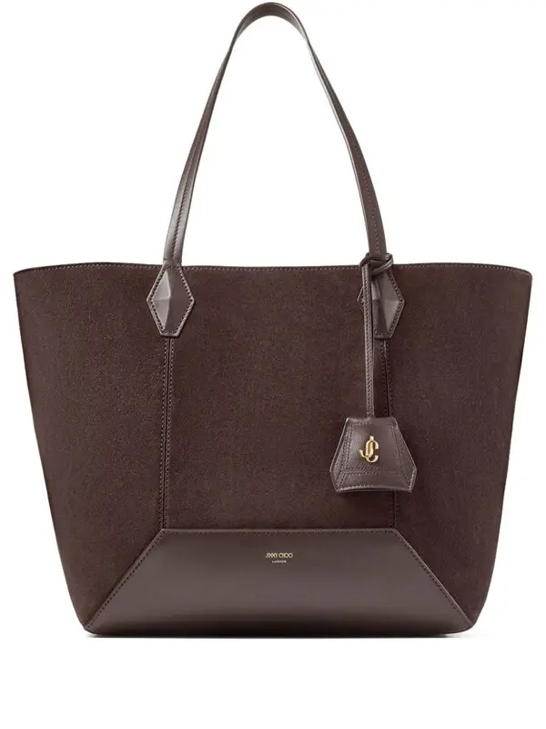 JIMMY CHOO Diamond Tote Bag - Brown