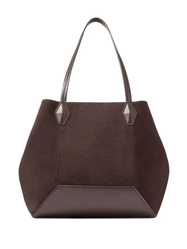 JIMMY CHOO Diamond Tote Bag - Brown