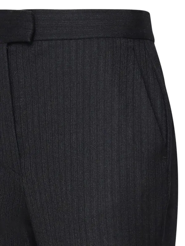 Fendi Straight-leg Knit Trousers