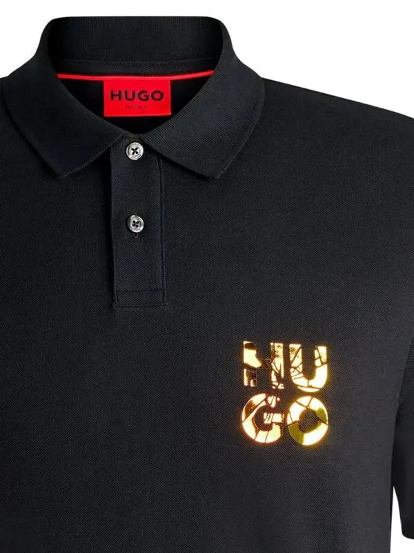 Hugo Logo-print Polo Shirt
