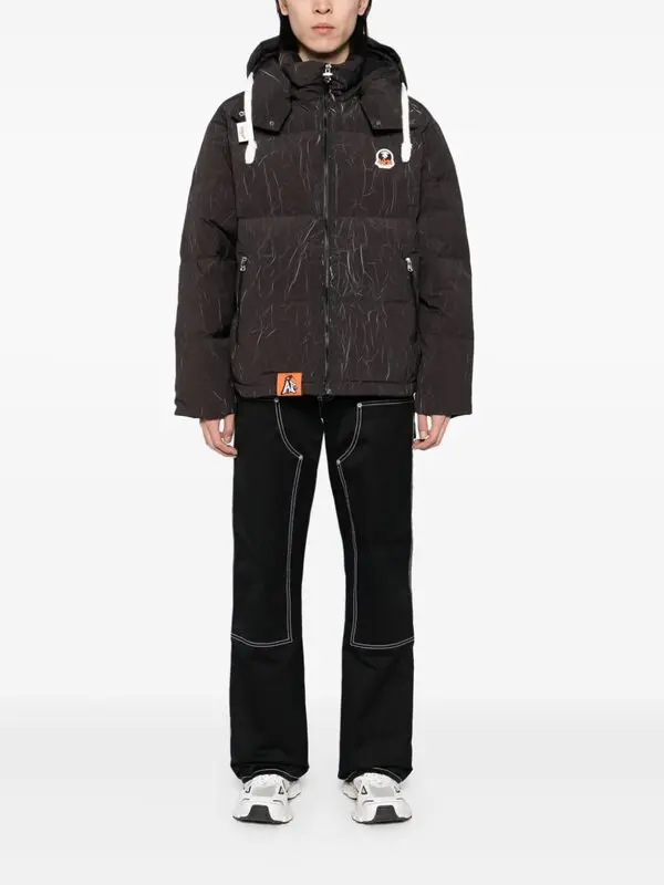 AAPE BY *A BATHING APE® Crease Effect Padded Jacket