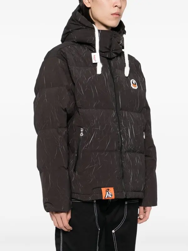 AAPE BY *A BATHING APE® Crease Effect Padded Jacket