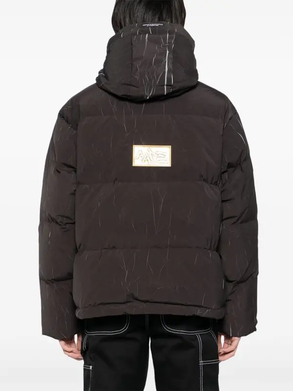 AAPE BY *A BATHING APE® Crease Effect Padded Jacket