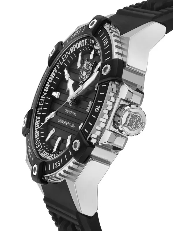 PLEIN SPORT 47mm Bracelet Watch - Black