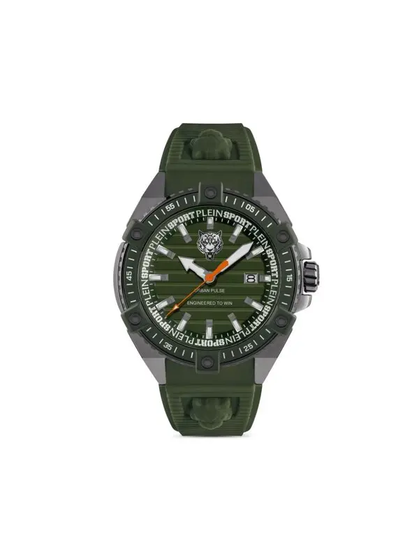 PLEIN SPORT 47mm Strap Watch - Green