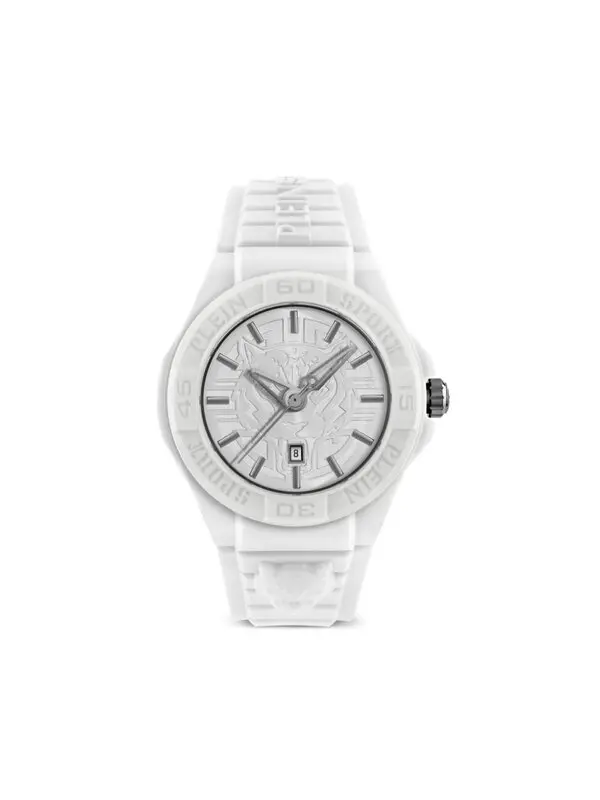 PLEIN SPORT 46mm Strap Watch - White