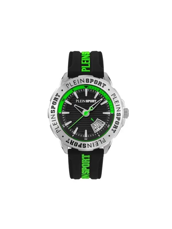 PLEIN SPORT 44mm Quartz Watch - Black
