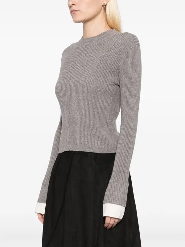 B+AB Ribbed Jumper