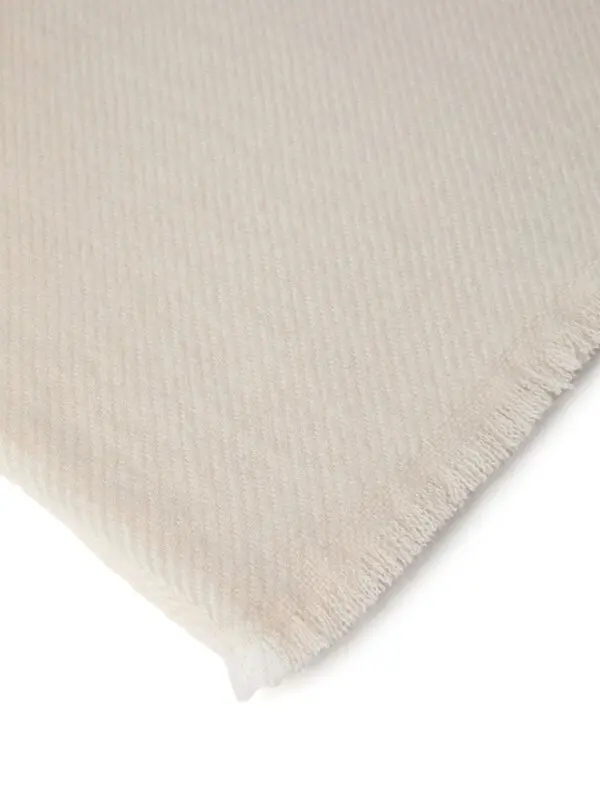 Brunello Cucinelli Cashmere Diagonal Scarf - Neutrals
