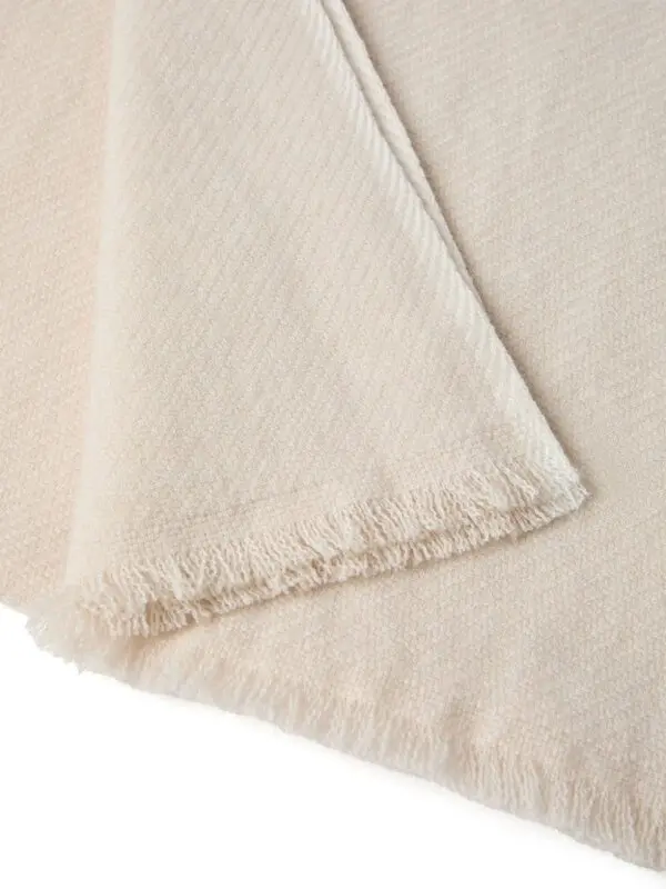 Brunello Cucinelli Cashmere Diagonal Scarf - Neutrals