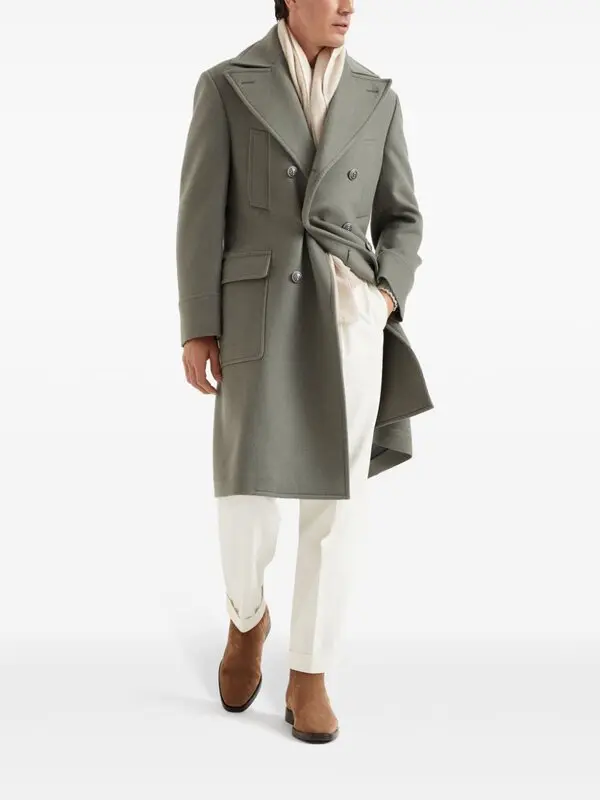 Brunello Cucinelli Cashmere Diagonal Scarf - Neutrals