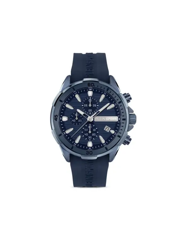 PLEIN SPORT 46mm Chronograph Watch - Blue