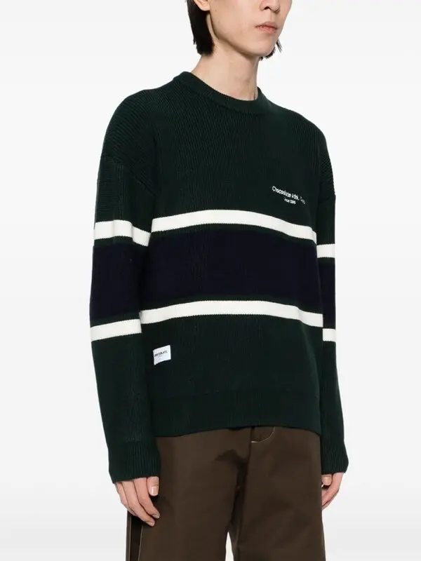 CHOCOOLATE Striped Jumper