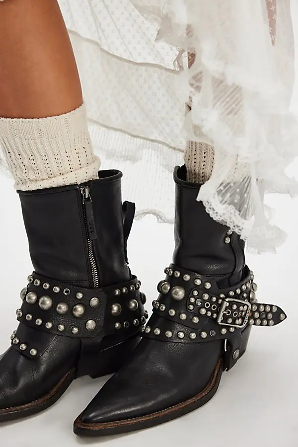 Free People We The Free Axel Boots - Black