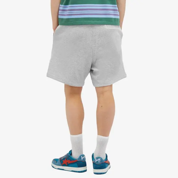 A BATHING APE One Point Sweat Short - Grey