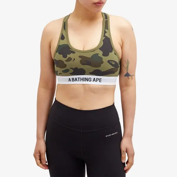 A BATHING APE 1st Camo Sport Bra