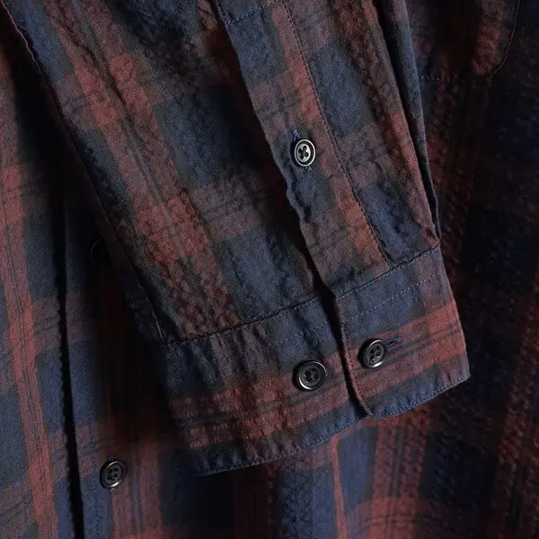 You Must Create X Curtis Shadow Plaid Shirt