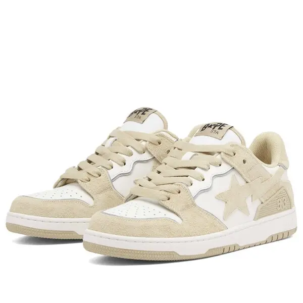 A BATHING APE Sta #3 Sneakers - Beige