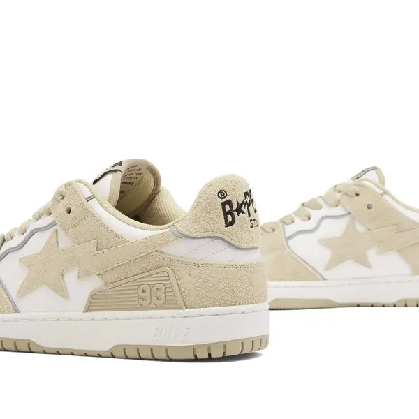 A BATHING APE Sta #3 Sneakers - Beige