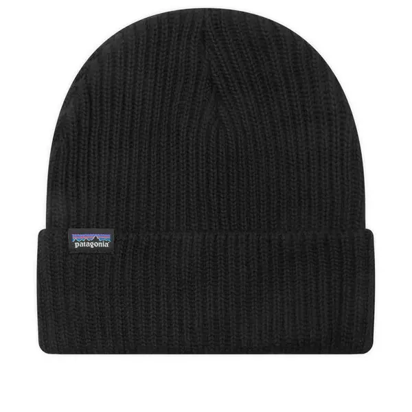 Patagonia Fisherman's Rolled Beanie - Black