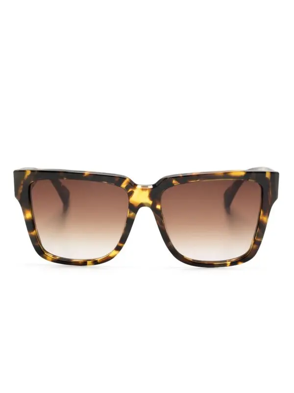 Max Mara Square-frame Sunglasses - Brown
