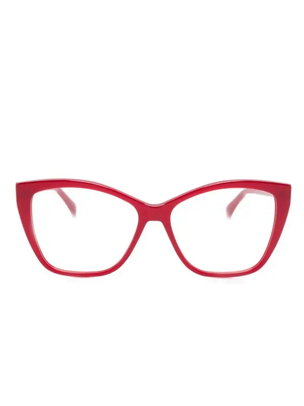 Max Mara Cat-eye Frame Eyeglasses - Red