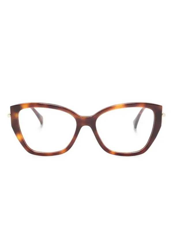 Max Mara Tortoiseshell Cat-eye Sunglasses - Brown