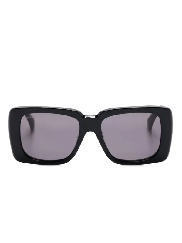 Max Mara Square-frame Sunglasses - Black