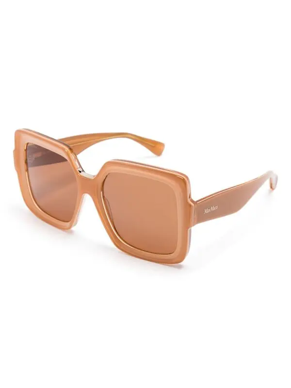 Max Mara Ernest Oversize-frame Sunglasses