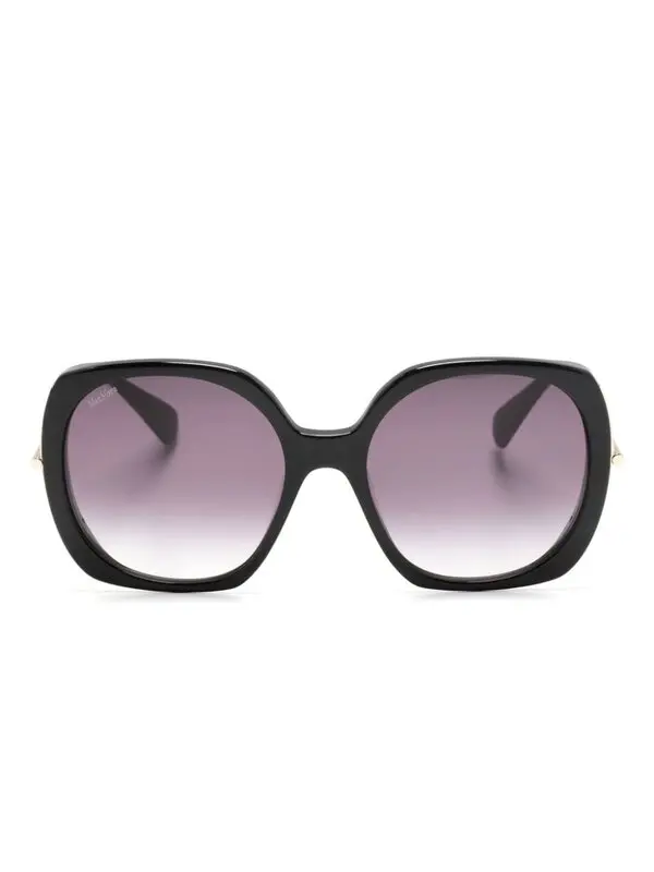 Max Mara Oversized Sunglasses - Black
