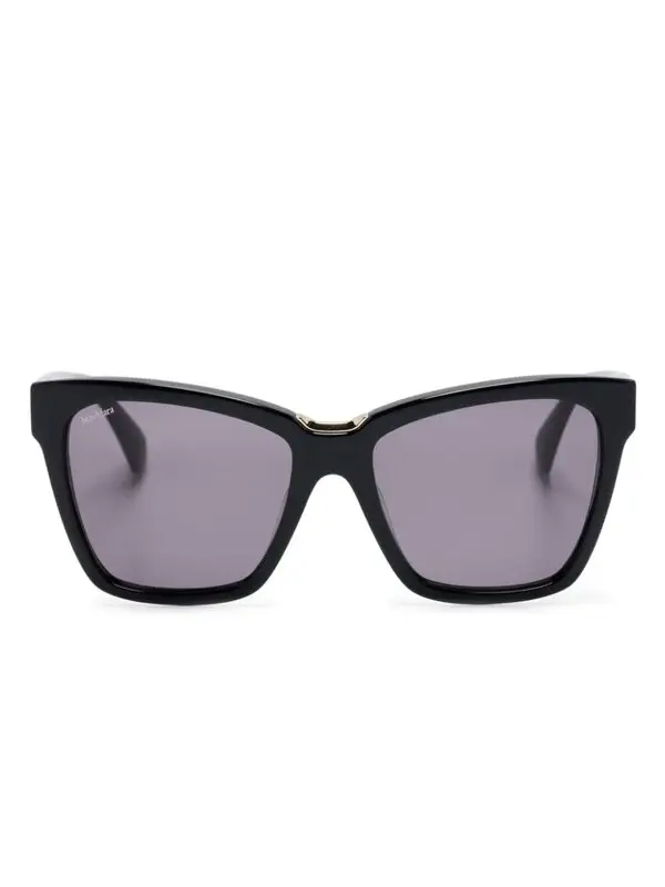 Max Mara Square-frame Sunglasses - Black