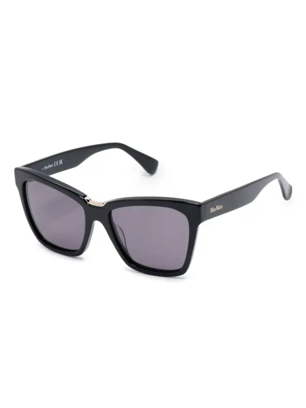 Max Mara Square-frame Sunglasses - Black