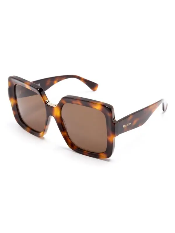 Max Mara Ernest Oversize-frame Sunglasses