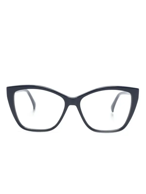 Max Mara Butterfly-frame Glasses - Blue