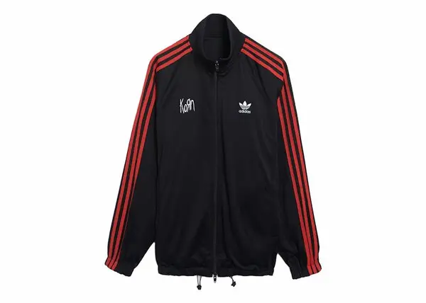 Adidas X Korn Logo Track Top - Black