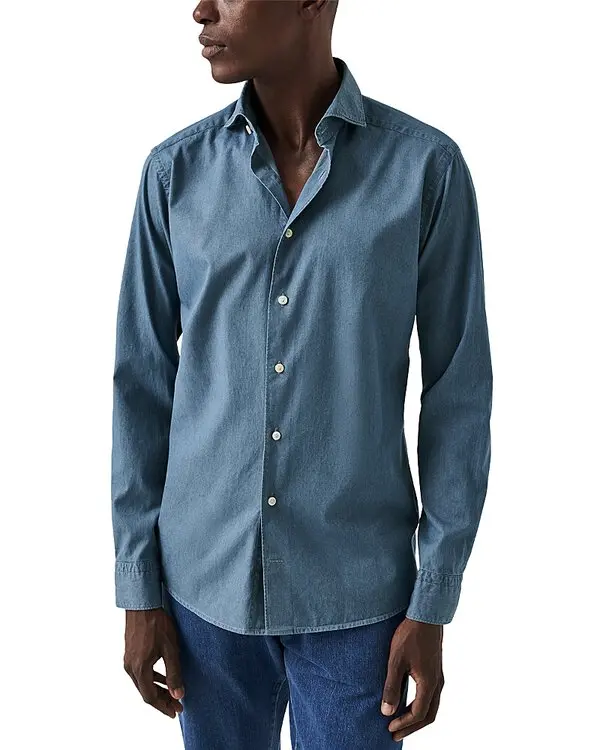 Eton Slim Fit Denim Shirt