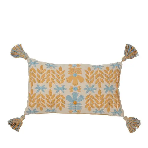 ROSELLI Stockholm Days Embroidered Decorative Pillow, 14 X 21
