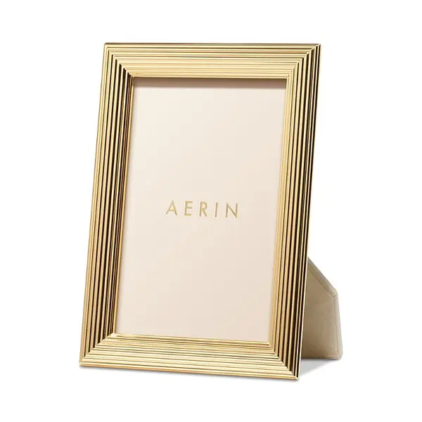 Aerin Alessio Picture Frame, 4 X 6 - Gold