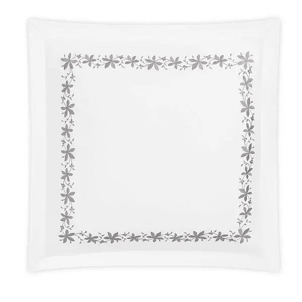 MATOUK Callista Euro Sham - Silver