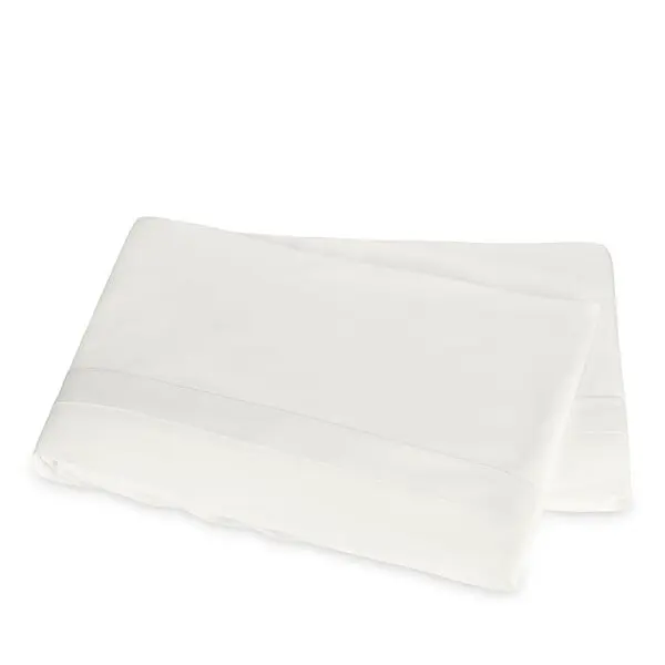 MATOUK Ambrose Flat Sheet, Full/queen - Bone/bone