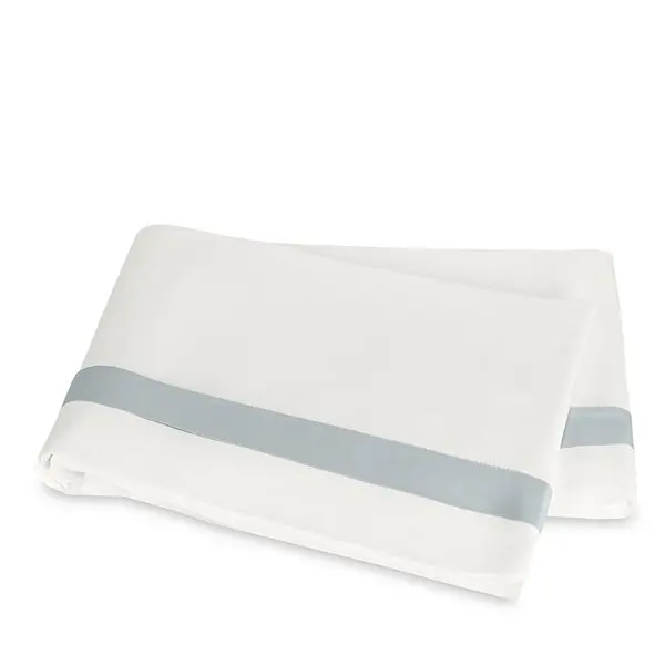 MATOUK Ambrose Flat Sheet, Full/queen - Bone/pool