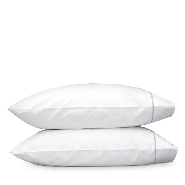 MATOUK Gatsby Pillowcase Set, King - Pool