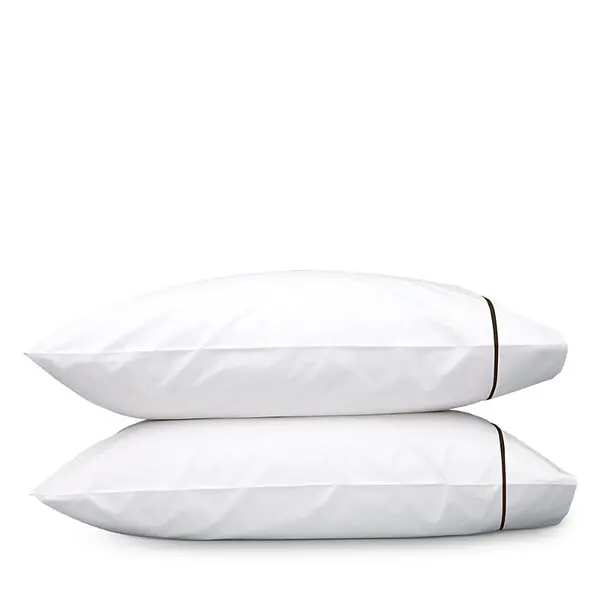 MATOUK Gatsby Pillowcase Set, Standard - Sable