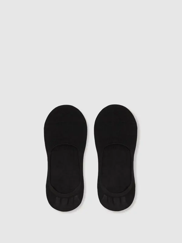 REISS Rafi Loafer Socks - Black