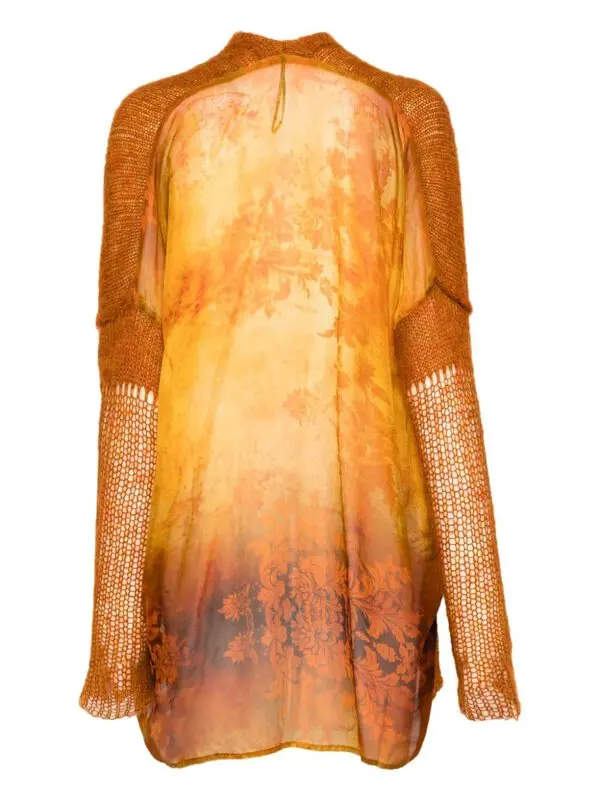 Masnada V-neck Jumper - Orange