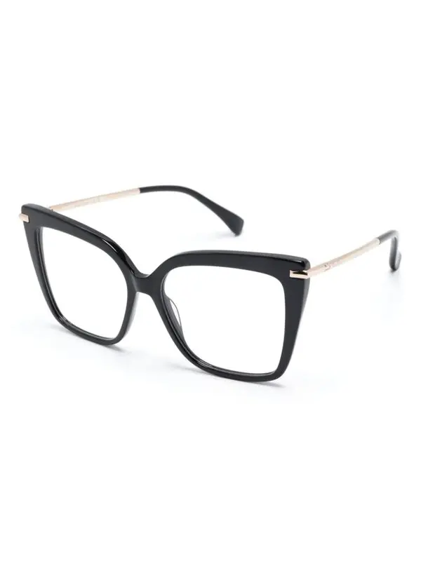 Max Mara Butterfly-frame Glasses - Black