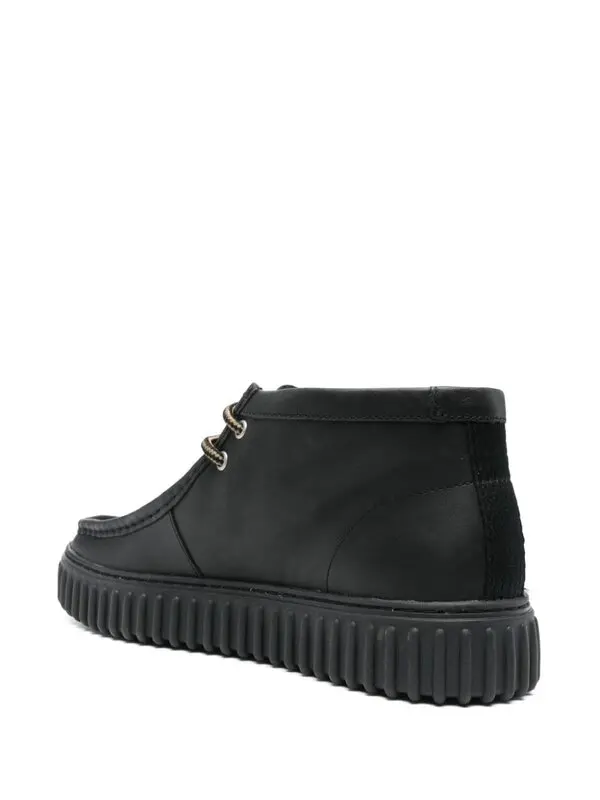 Clarks Torhill Hi Ankle Boots - Black