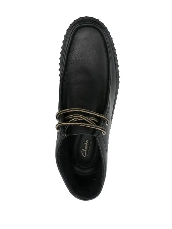 Clarks Torhill Hi Ankle Boots - Black